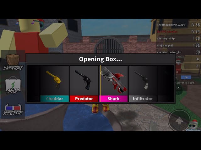5 best-looking guns in Roblox Murder Mystery 2