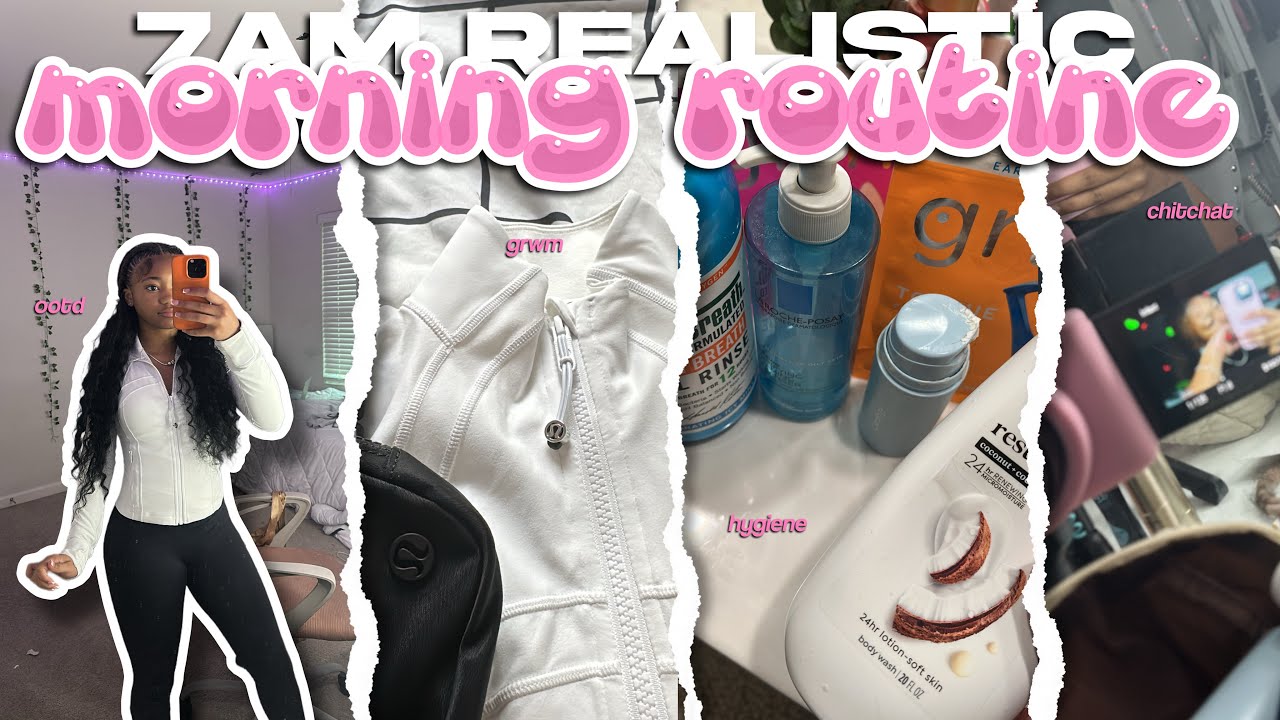MY REALISTIC 7AM MORNING ROUTINE ☆ ootd, grwm, hygiene, etc ☆