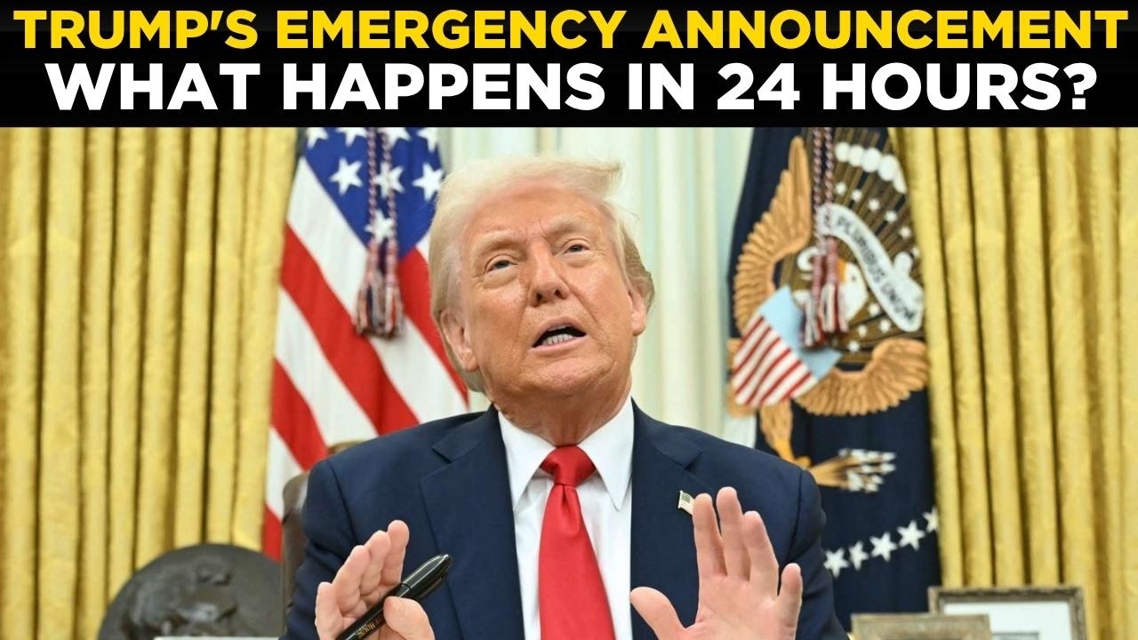 Donald Trump Live: Trump SPEAKS NOW — 24-Hour Emergency Announcement Has Nation on EDGE | US NEWS