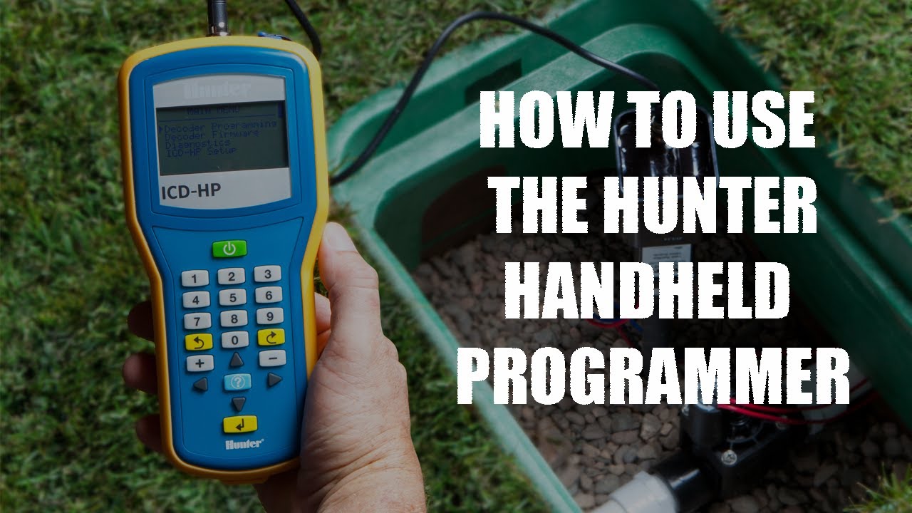 How To use the Hunter Handheld Decoder Programmer