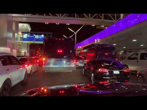 LAX Los Angeles Arrivals, lower level. Pickup TCP, SUV and LUX
