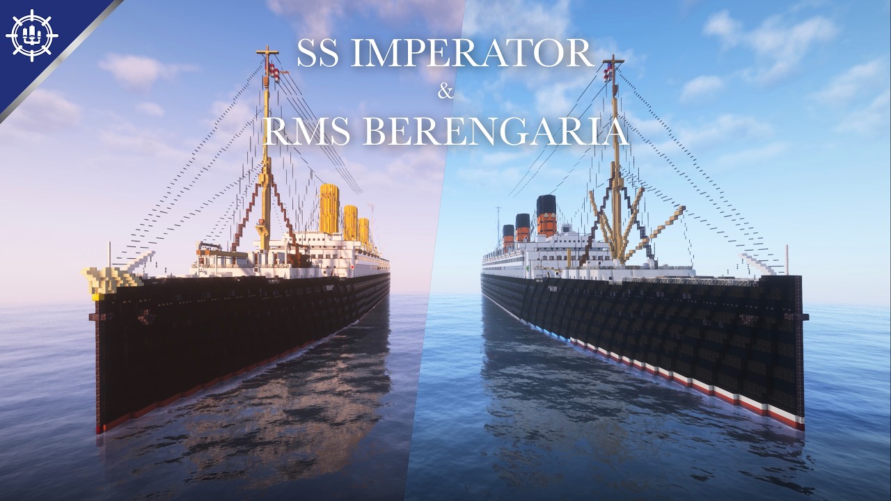 Minecraft: SS Imperator & RMS Berengaria