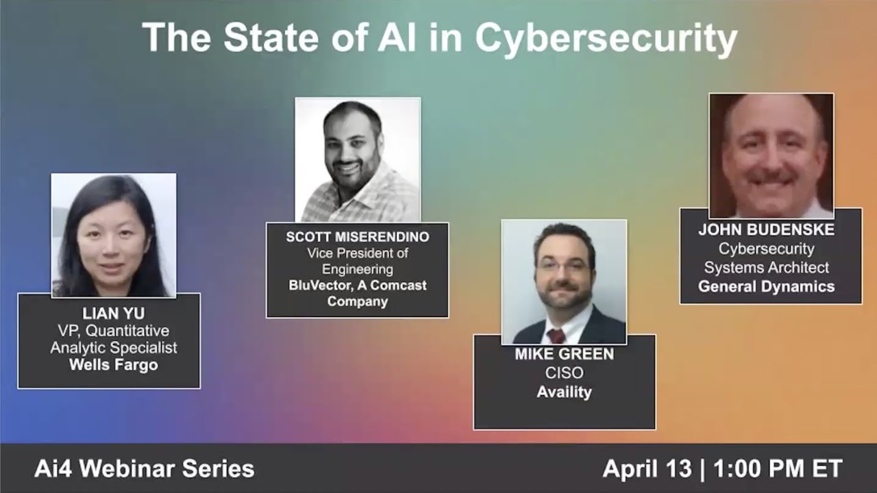 The State of AI in Cybersecurity - Ai4