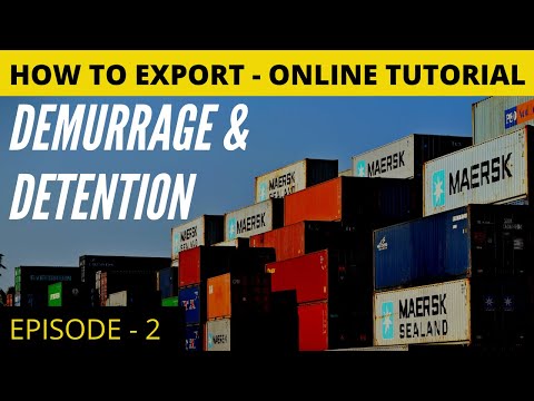 Difference between Demurrage and Detention charges - What is Demurrage Vs Detention - 14 Free days