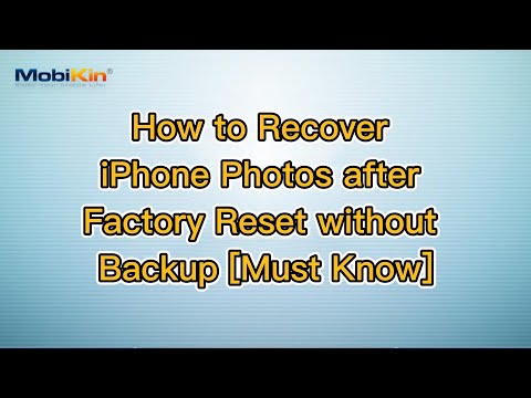How to Recover iPhone Photos after Factory Reset without Backup [Must Know]