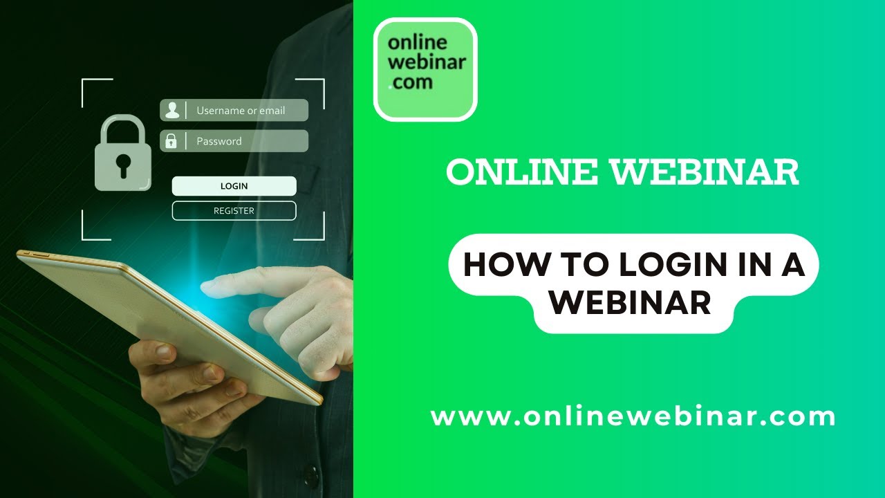 How to Login to an Online Webinar | Step-by-Step Guide | OnlineWebinar.com