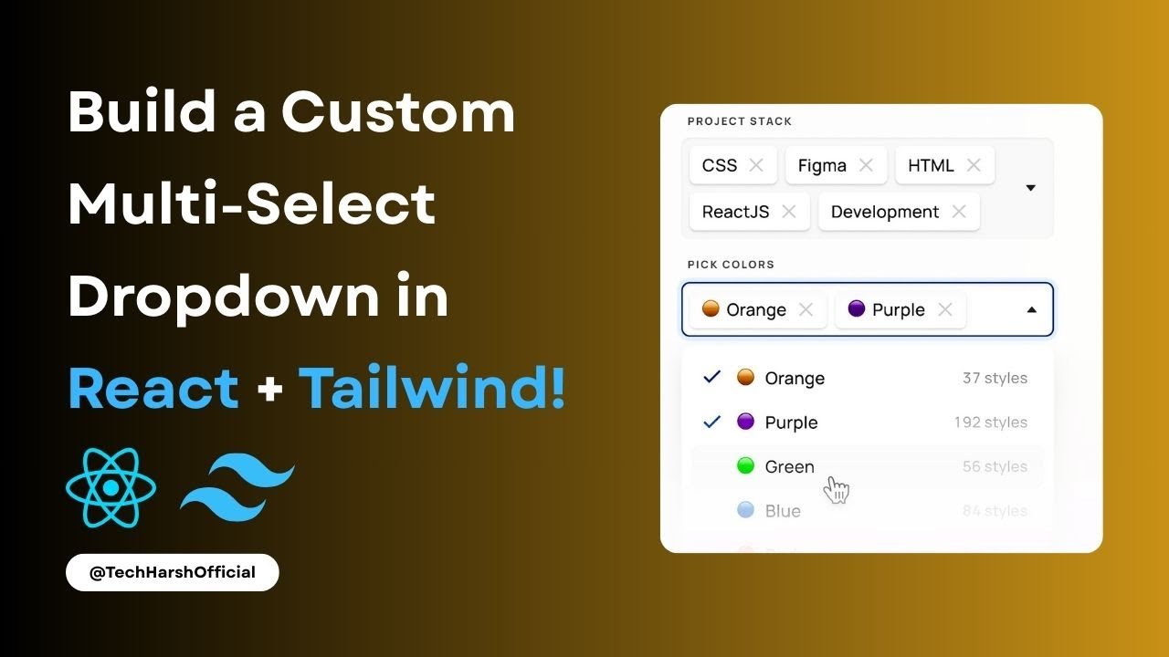 React Multi-Select Dropdown Tutorial – Build Custom & Responsive UI