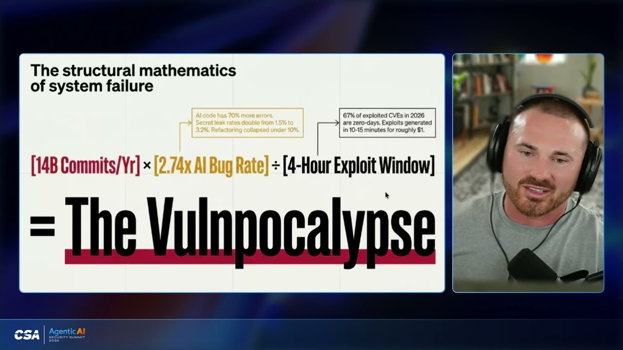 The Vulnpocalypse Is Here - Now What? | Agentic AI Summit | April 2026