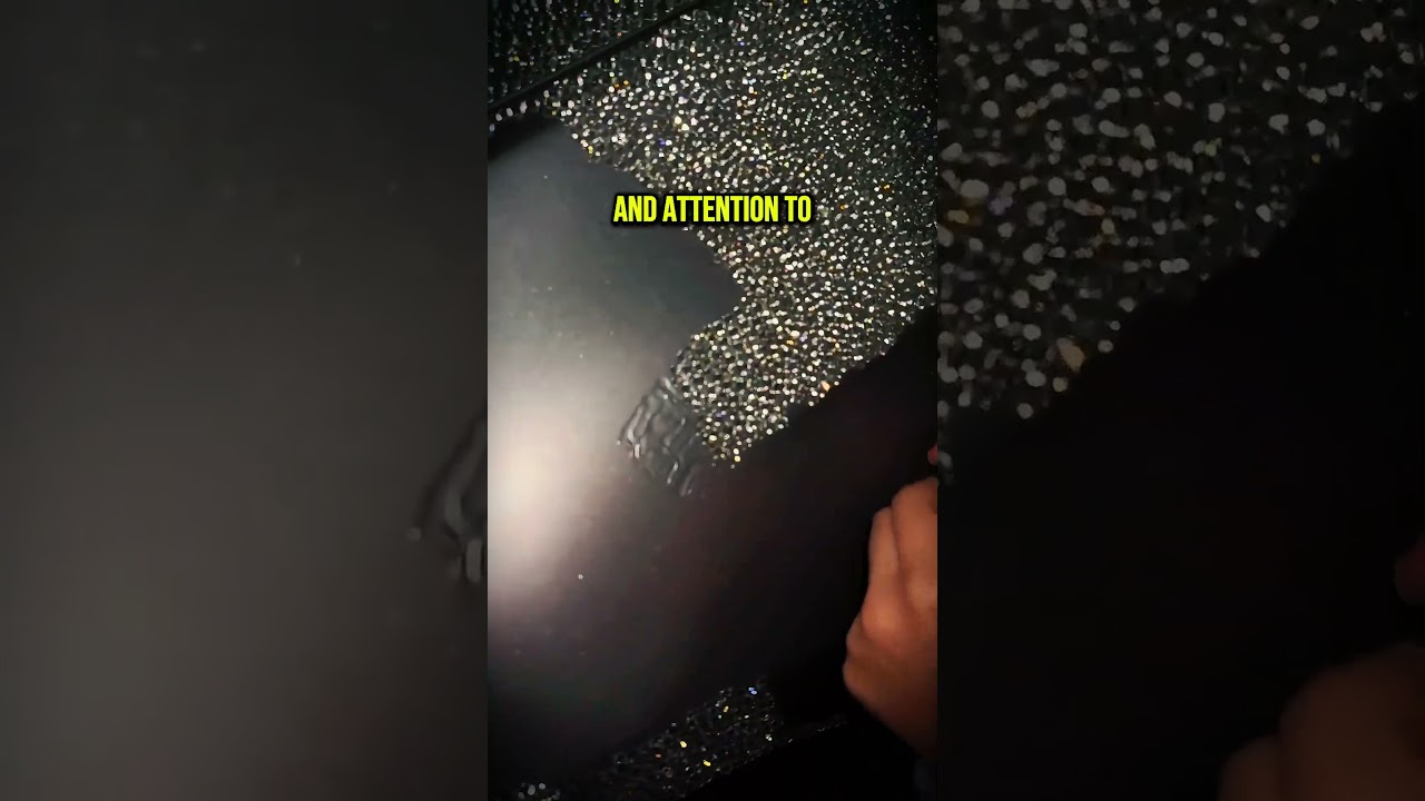 Luxury BMW Covered in Sparkling Crystals!