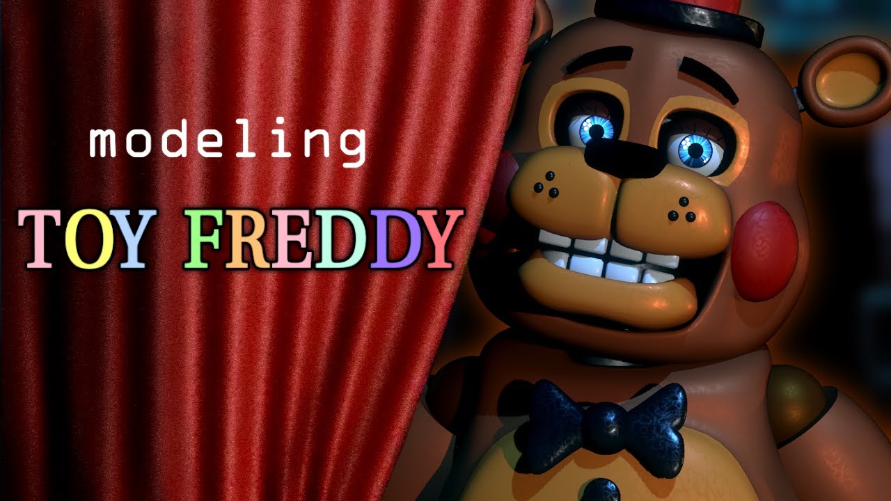 [BLENDER/FNAF] Modeling Toy Freddy