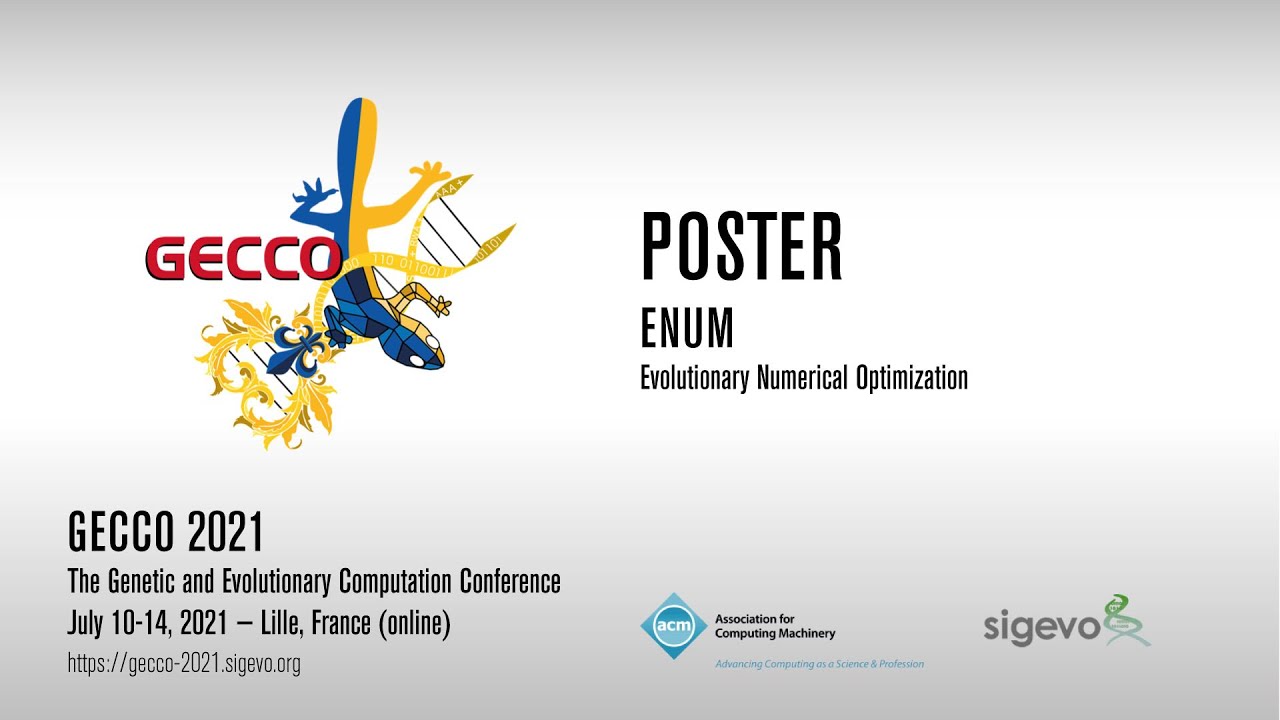 GECCO2021 - pos188 - ENUM - A Empirical Study of Cooperative Frequency in Cooperative Co-evolution