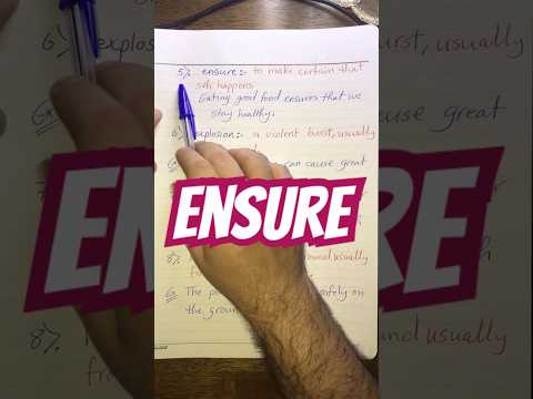 improve your vocab in english | 4000 common words in english #ensure