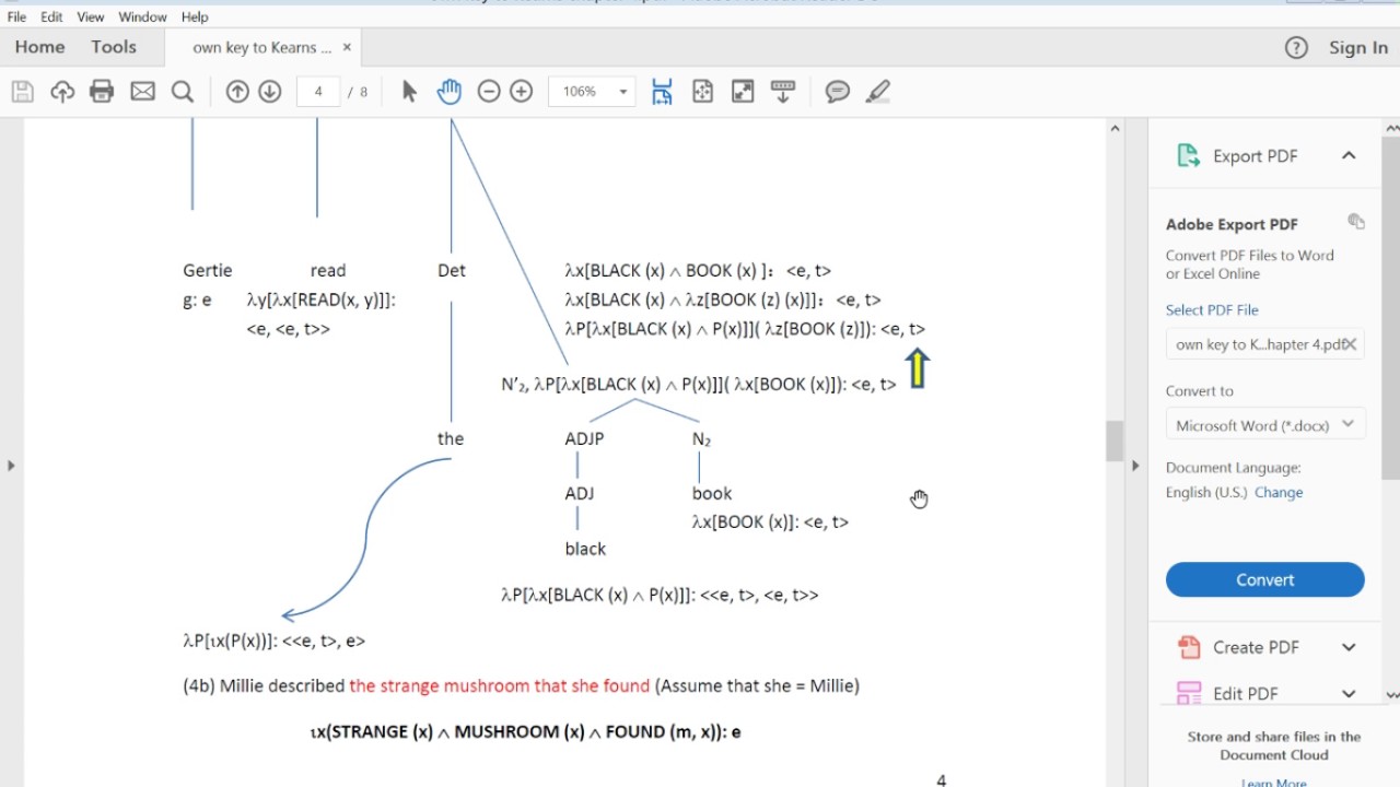 semantics   exercises session 2