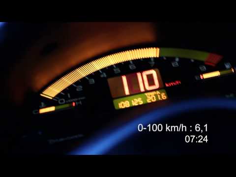 Honda S2000 acceleration 0-100 km/h and 0-160 km/h