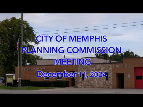 CITY OF MEMPHIS PLANNING COM MEETING (12-11-2024)