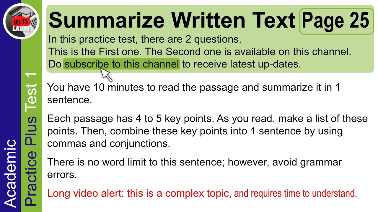 PTE Academic Practice Tests Plus Test 1 | Summarize Written Text Page 25 | By far the most popular