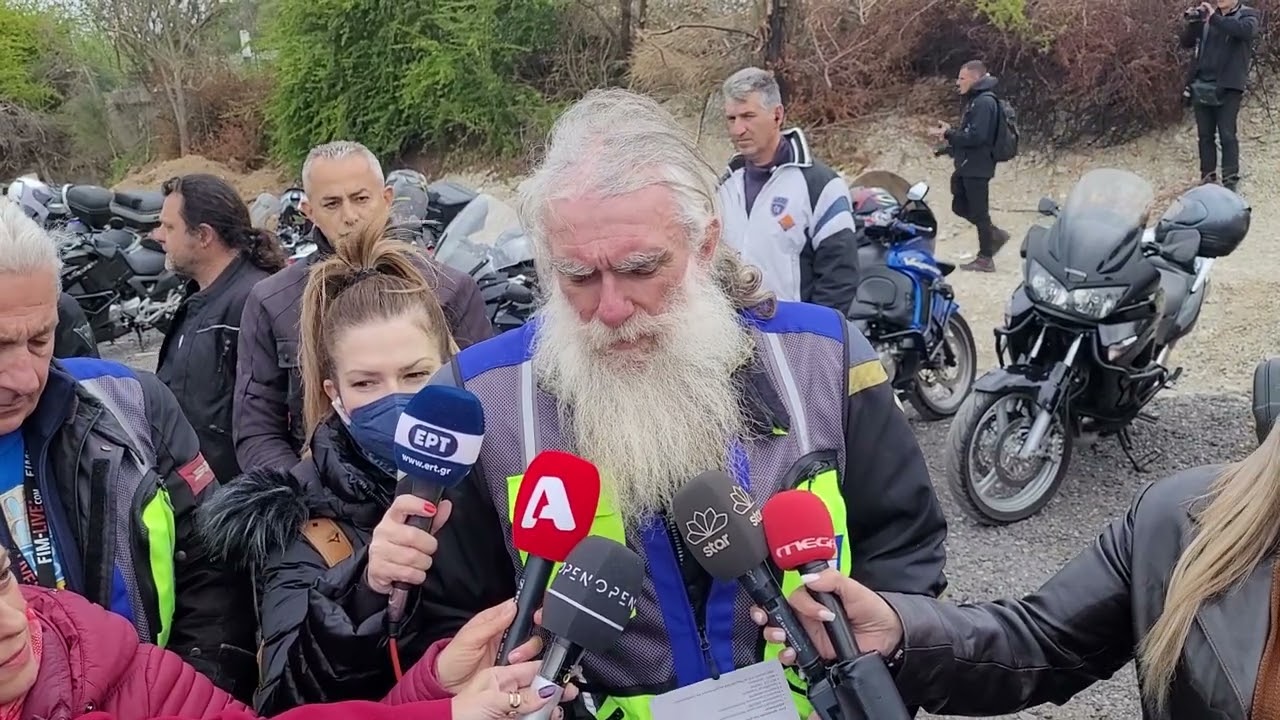 Μοτοσικλετιστές από όλη την Ελλάδα στα Τέμπη για το μνημόσυνο με την ...