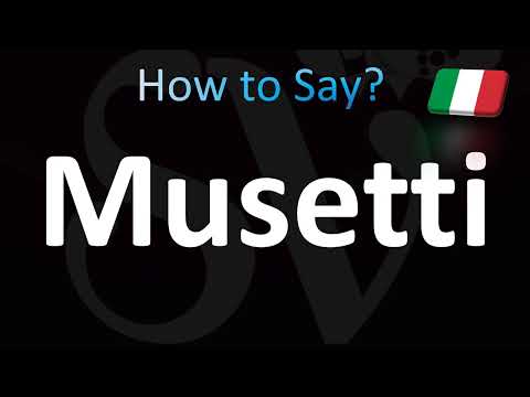 How to Pronounce ''Musetti'' Correctly! (Italian)