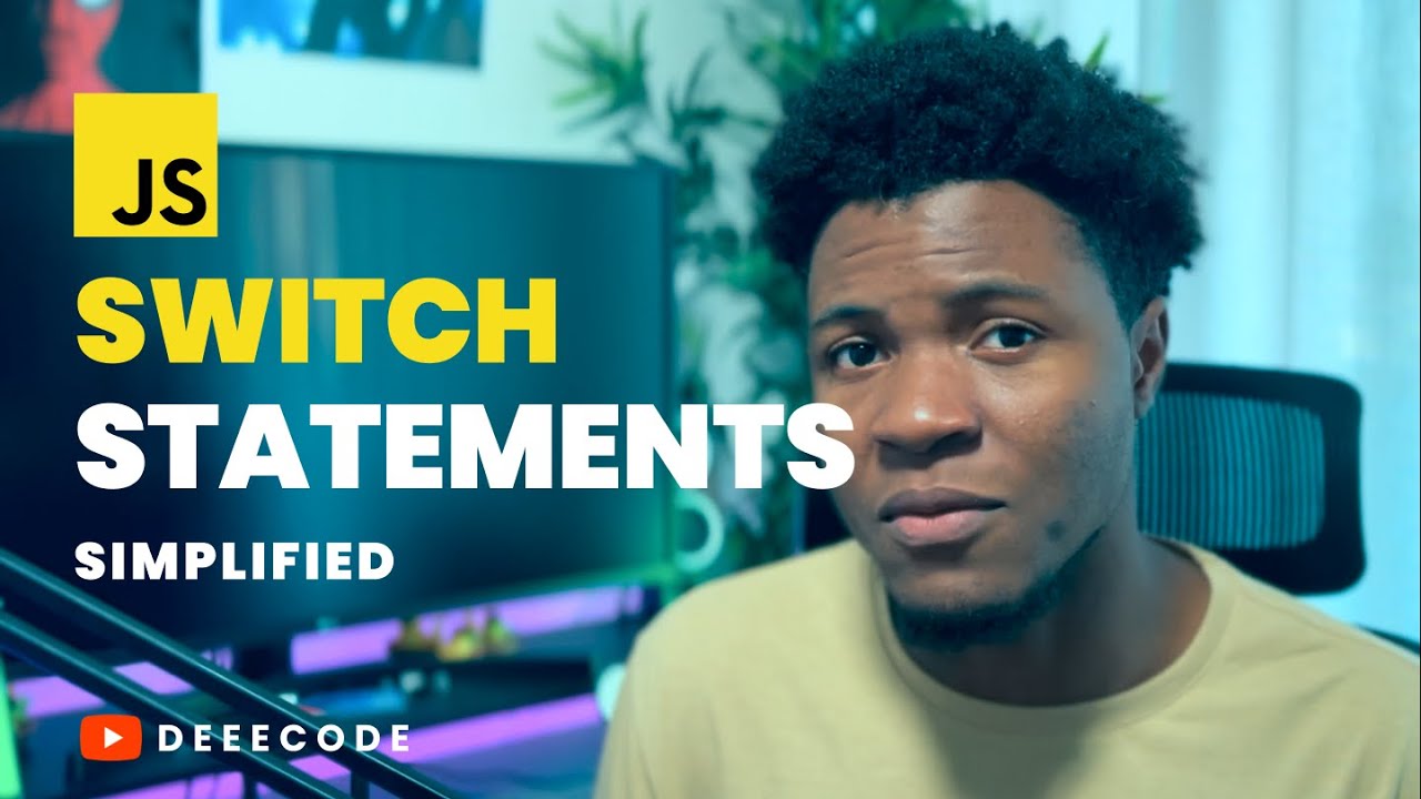 Switch Statements, in JavaScript, Simplified
