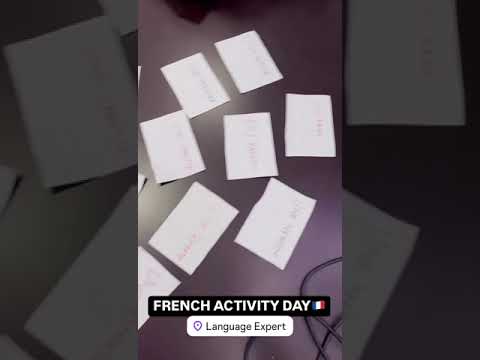 🇫🇷FRENCH ACTIVITY DAY🇫🇷 language#learningfrench#frances#canada#DELF#TCF#TEF#