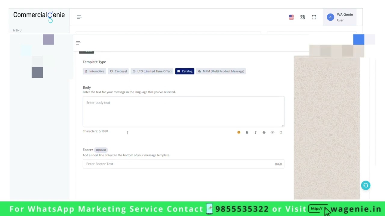 How to Create a Product Catalog Template | WhatsApp API