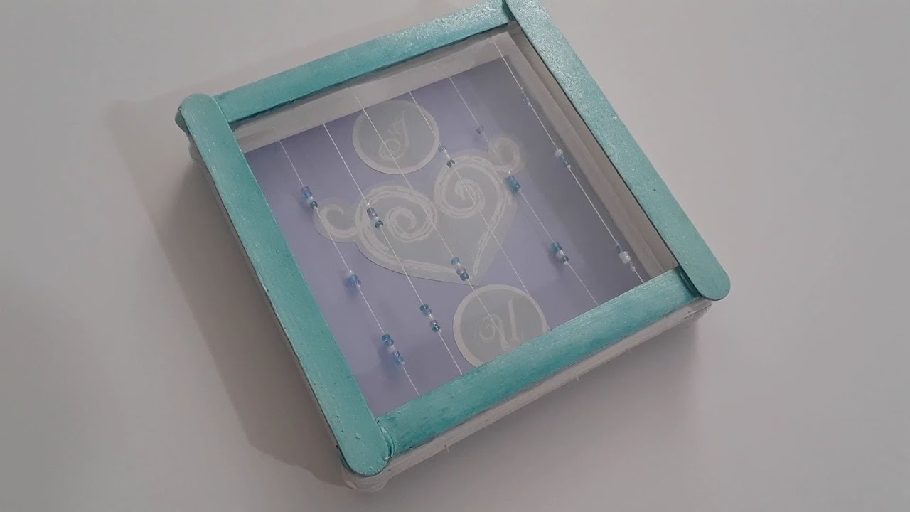 Popsicle Stick Frame - My gift for my mom | Mother's Day Special