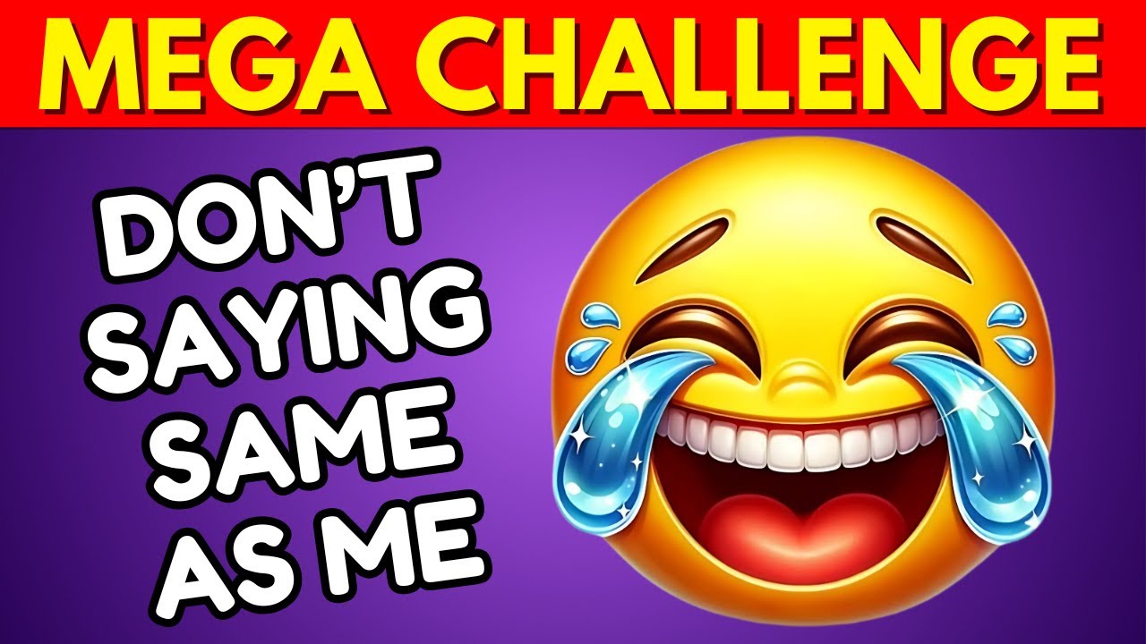 Avoid Saying The Same Thing As Me 💥🤯 MEGA CHALLENGE 6 📢