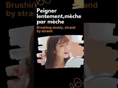 ASMR - Hair salon vocabulary sounds #frenchvocabulary #asmrsounds #asmr