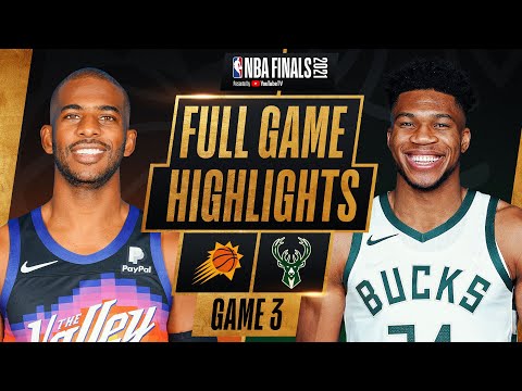 SUNS at BUCKS | FULL GAME 3 NBA FINALS HIGHLIGHTS | July 11, 2021