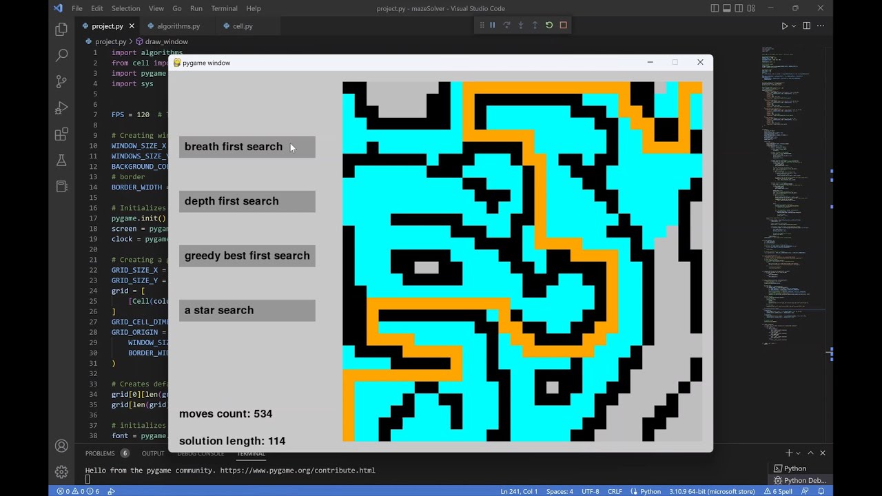 Search Algorithm Visualizer