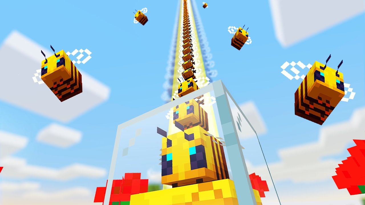 Minecraft but every Block is a Beacon