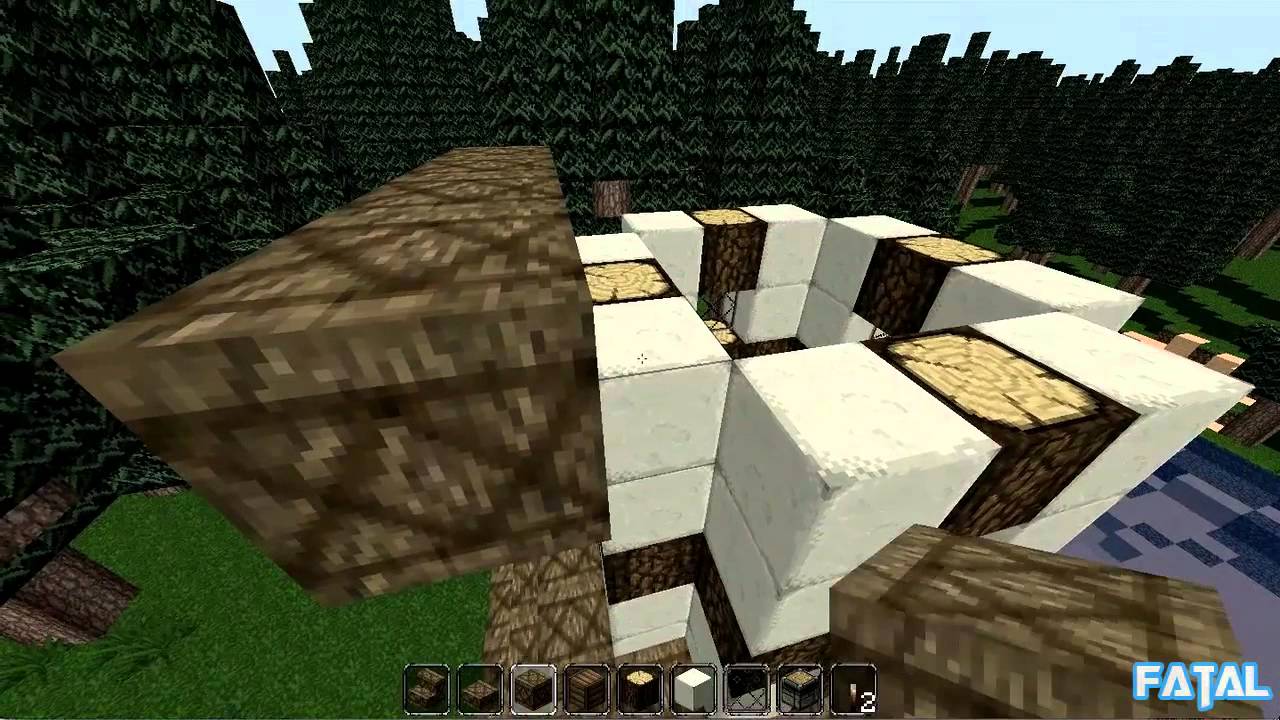 Minecraft: Building Tutorial - Medieval Windmill - w/ Commentary