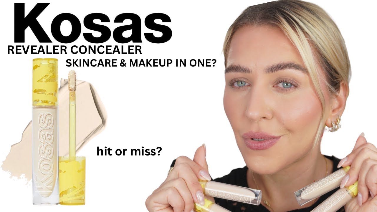 KOSAS revealer concealer honest review | skincare + makeup #kosas #firstimpressions #honestreview