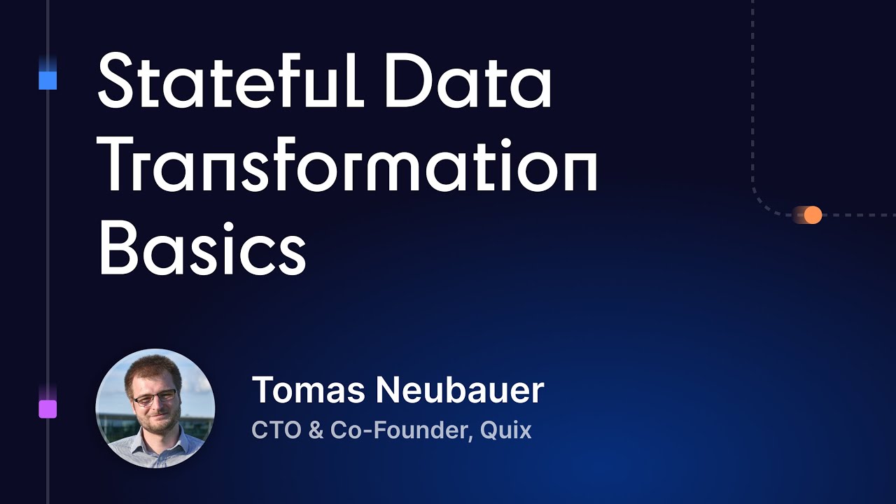 Quix Academy | Ep 2 | Stateful Data Transformation Basics