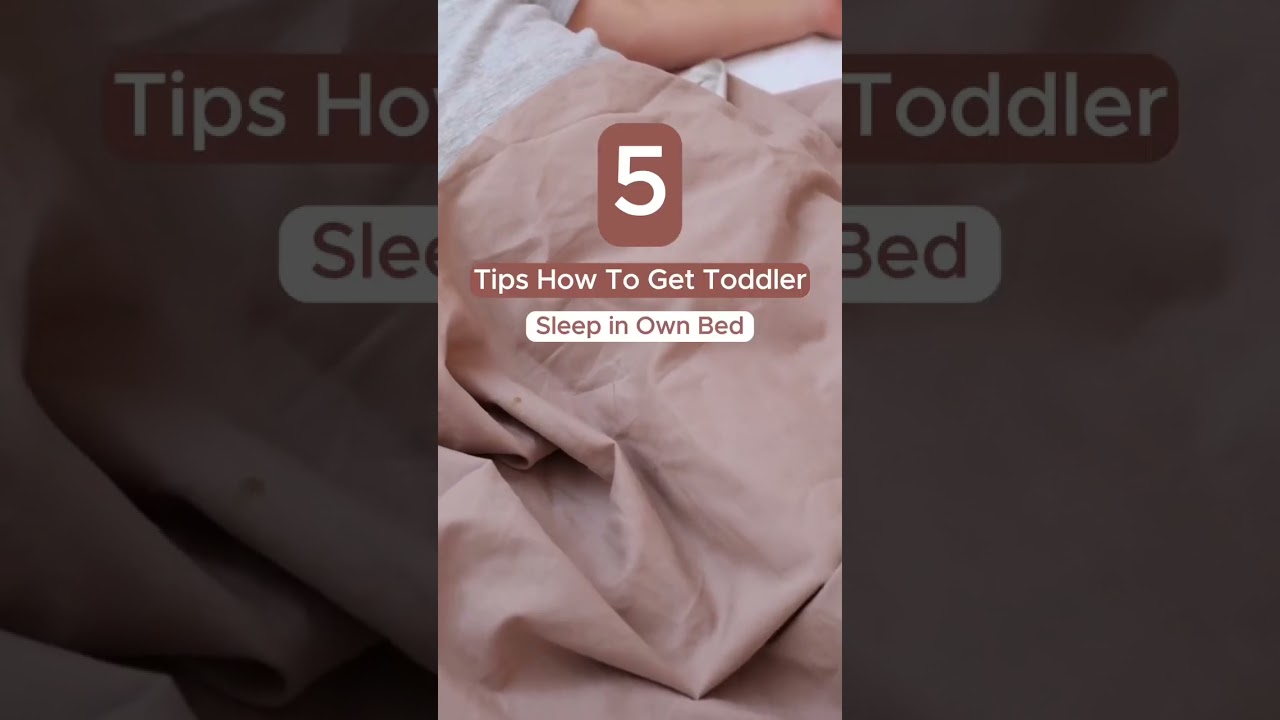 Tips to get toddler sleep in own bed 💤 👇Let’s break it down👇 #toddler #toddlersleep #parentingtips