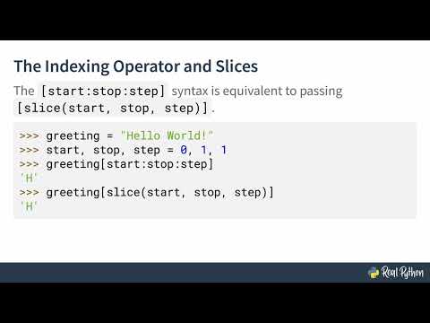 Reversing Strings in Python with Slicing