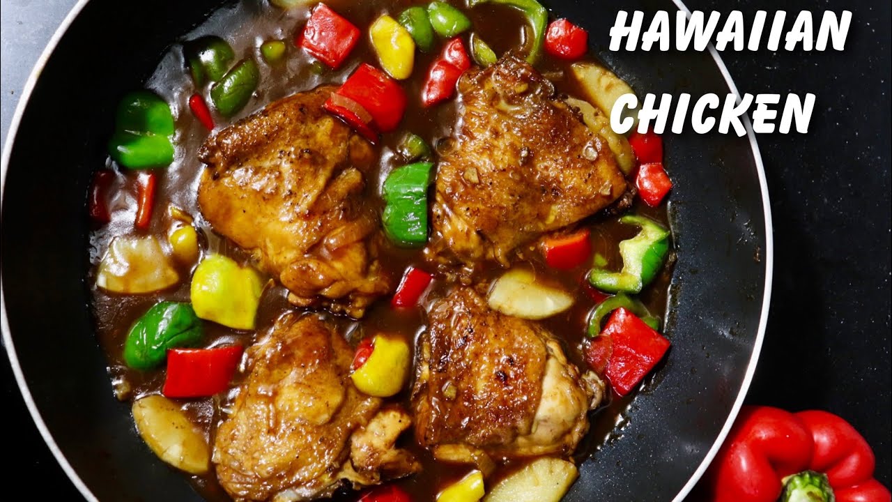 Hawaiian Chicken Recipe / One Pot Hawaiian Chicken Recipe