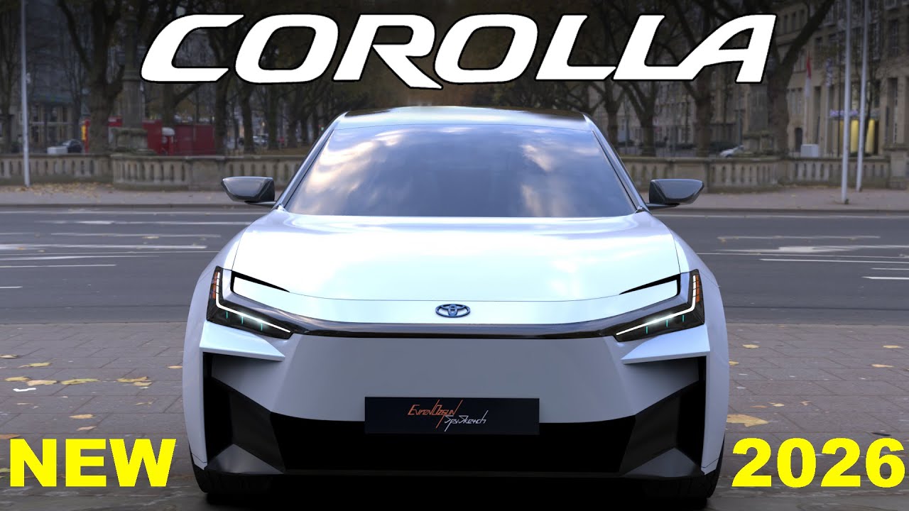 All-New 2026 or 2027 Toyota Corolla Sedan Gets Stylish and Sporty ...