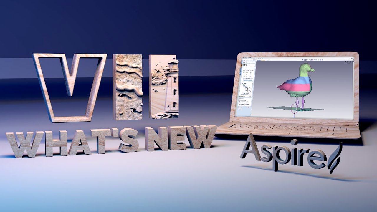 What's New in Aspire Version 11 | Vectric CNC Software