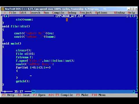 Learn Read And Write Class Object In CPP Tamil - Mind Luster