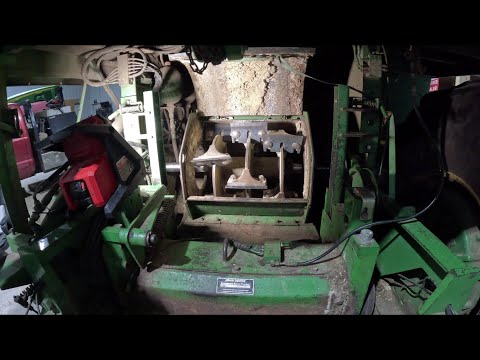 Blower bearings in a John Deere 6950