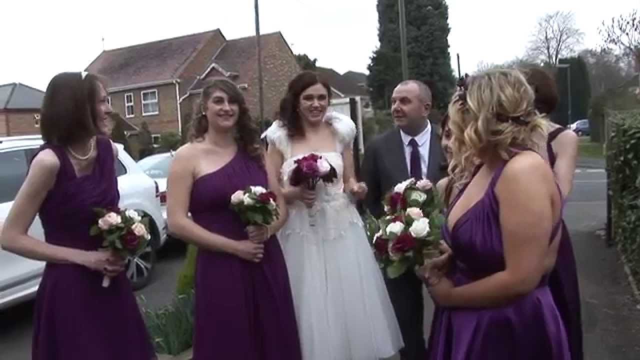 'Amy & Adam's' Church Arrivals Wedding Video Reel Feel Productions