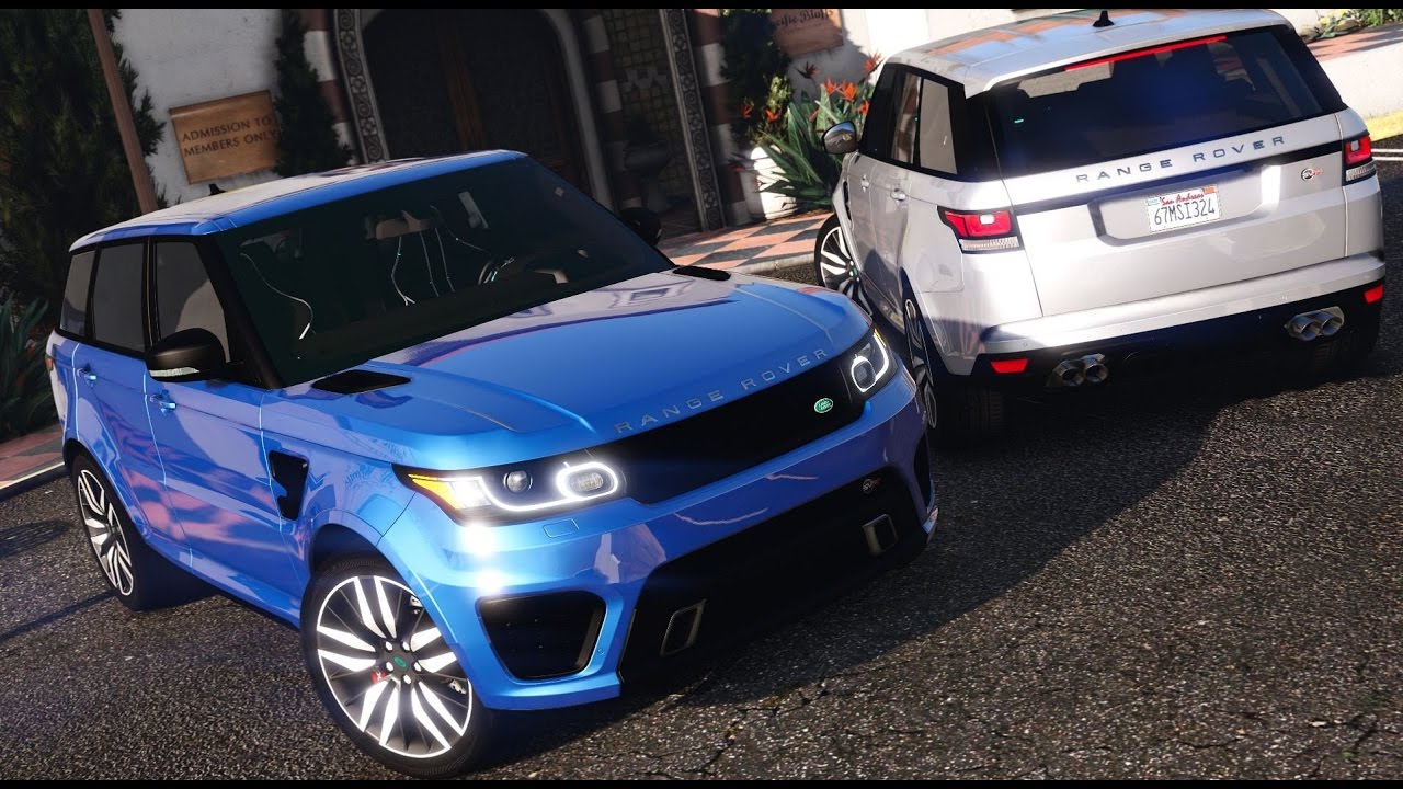 Range Rover Sport SVR 2016 3.3 - GTA 5