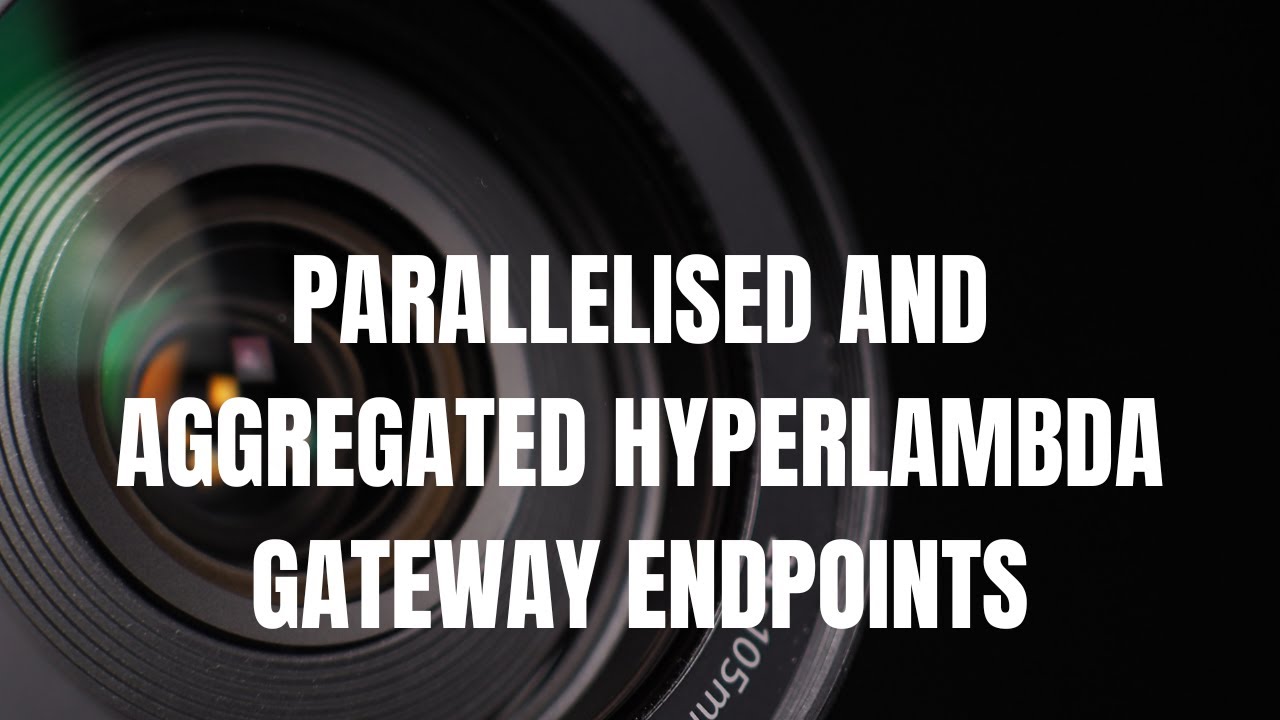 Dynamically Aggregated Hyperlambda Gateway endpoints