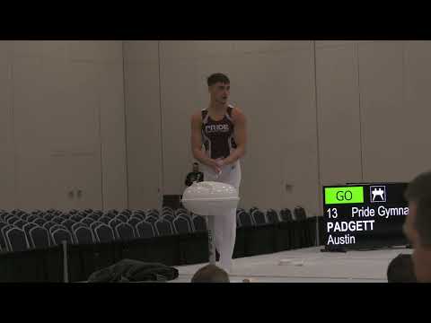 Austin Padgett - Pommel Horse - 2024 Winter Cup - Senior Men Day 1