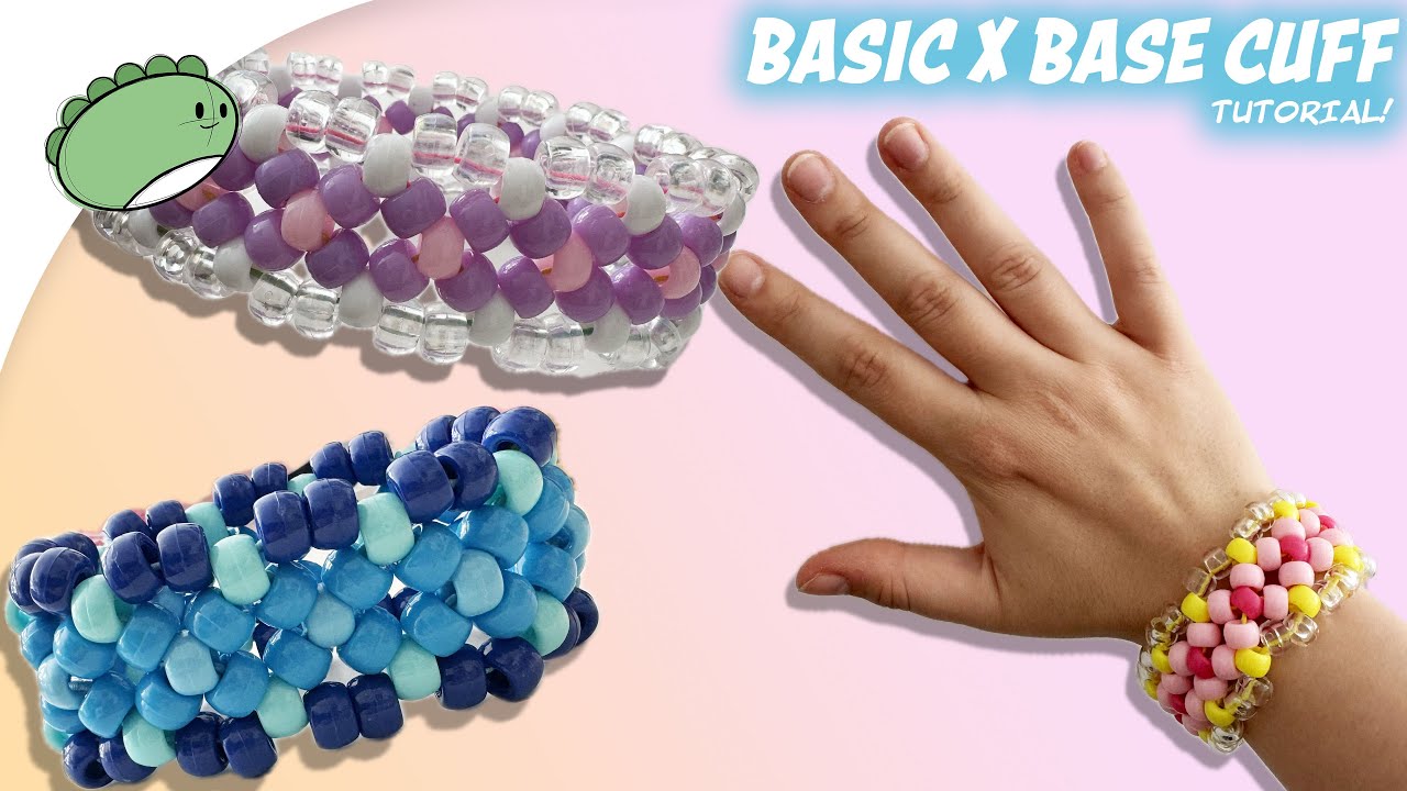 Basic Kandi Cuff Tutorial (X-Base Cuff)