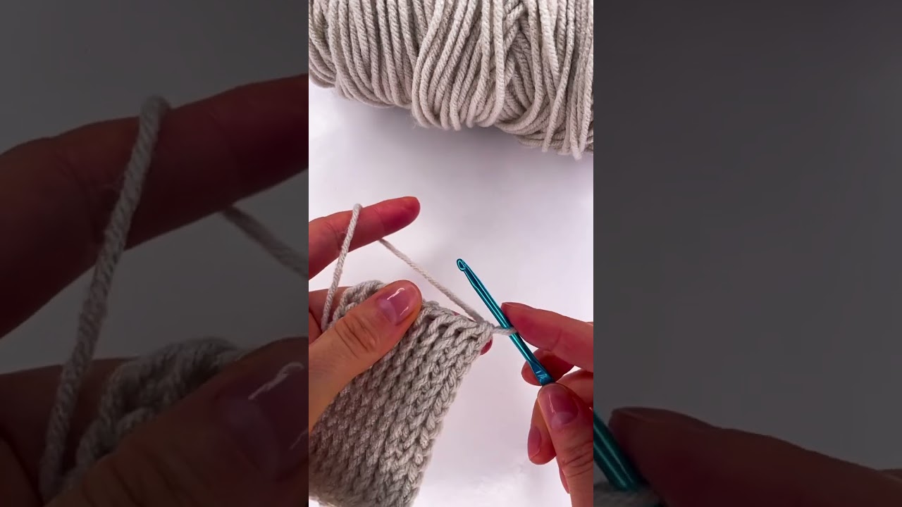 Crochet bag handles making #crochet #knitting #shorts #asmr #shortsfeed