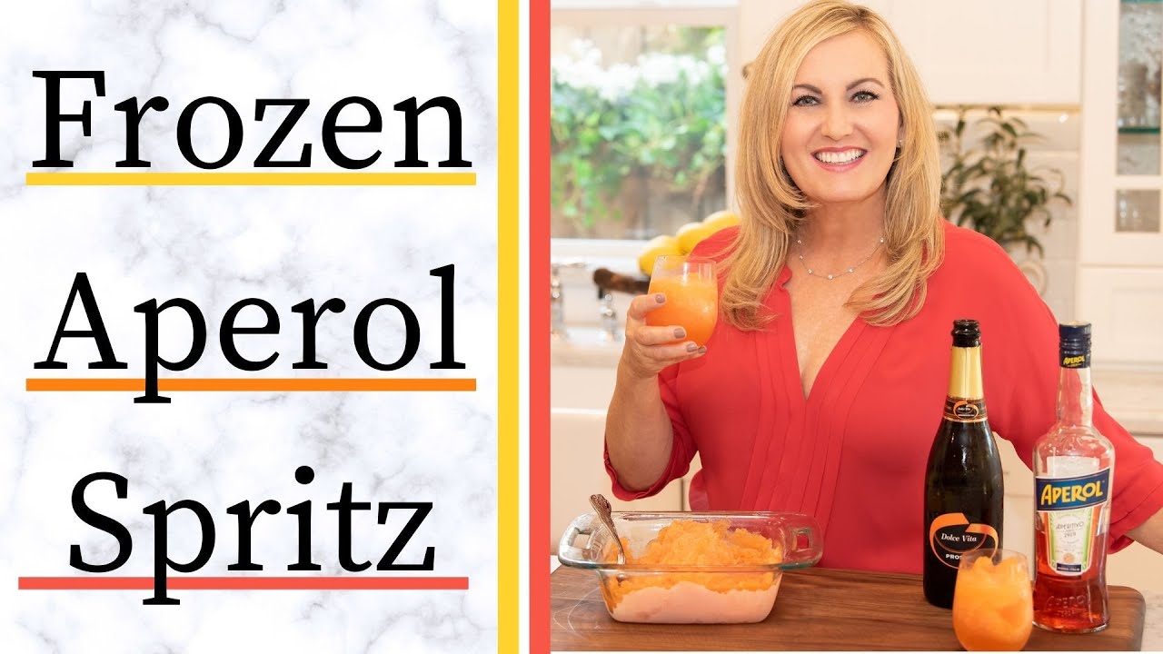 How to Make a Frozen Aperol Spritz