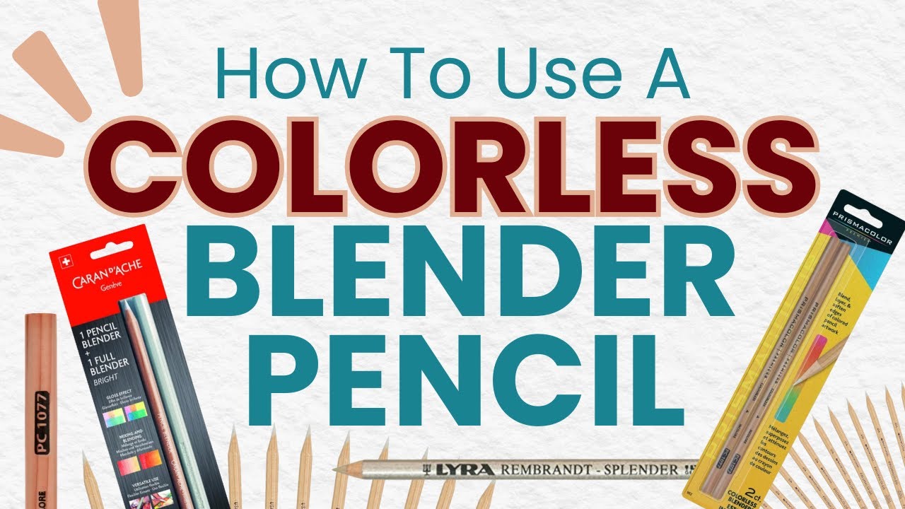 Colorless Blender Pencils : EASY TIPS AND TRICKS