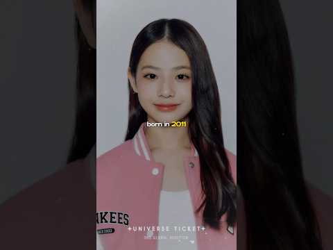 Survival show debuting the youngest female Idol in 14 years #kpop #shorts #universeticket